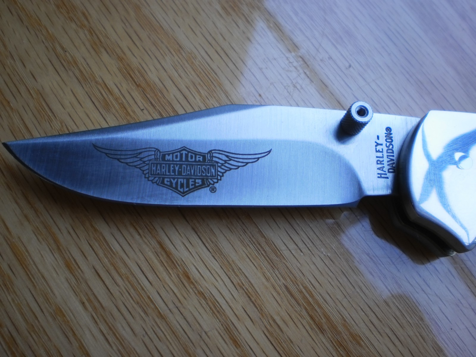 HARLEY DAVIDSON HD-1 MOTORCYCLE KNIFE AND CASE | eBay