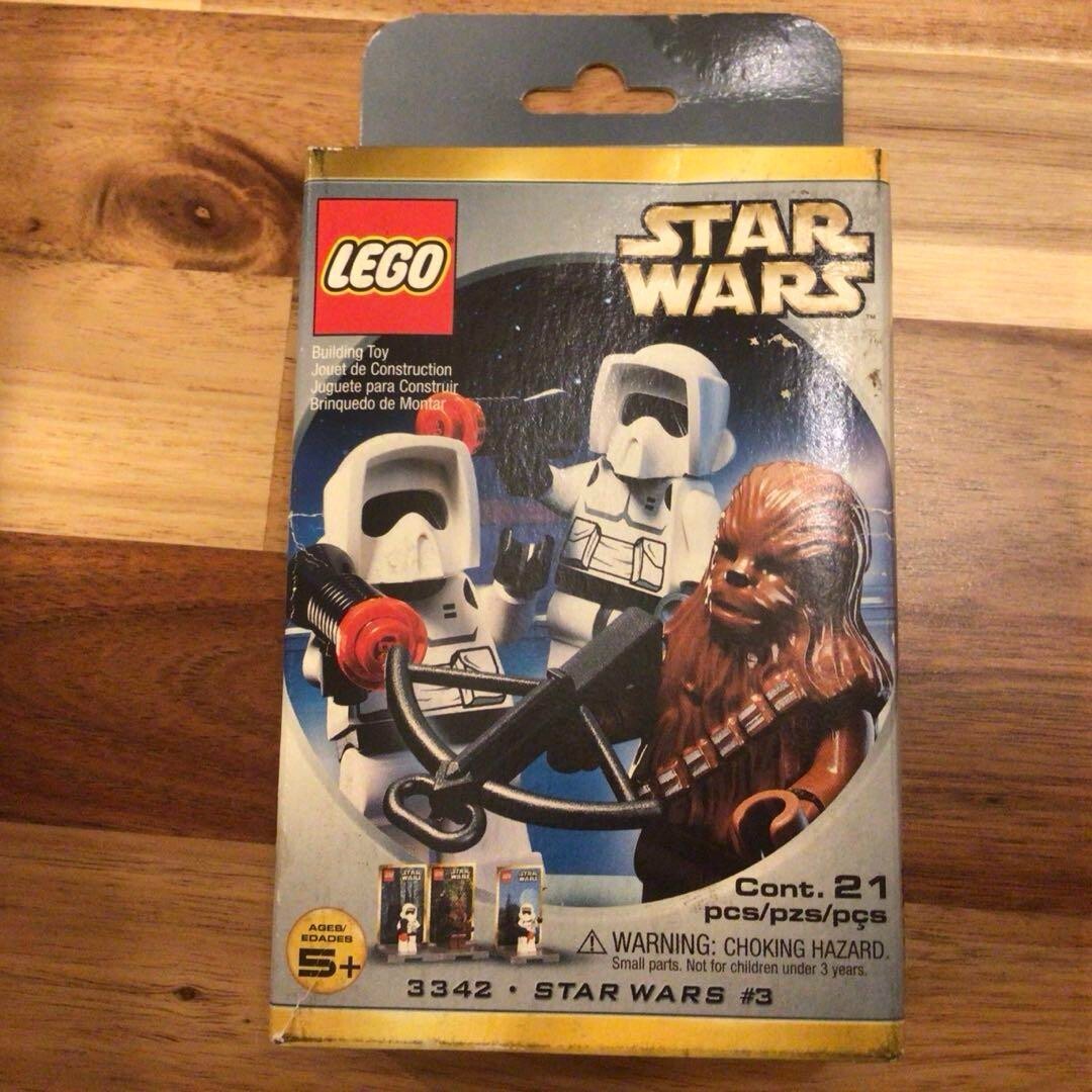 LEGO Star Wars: Star Wars #3-Chewbacca and 2 Biker Scouts (3342) for ...