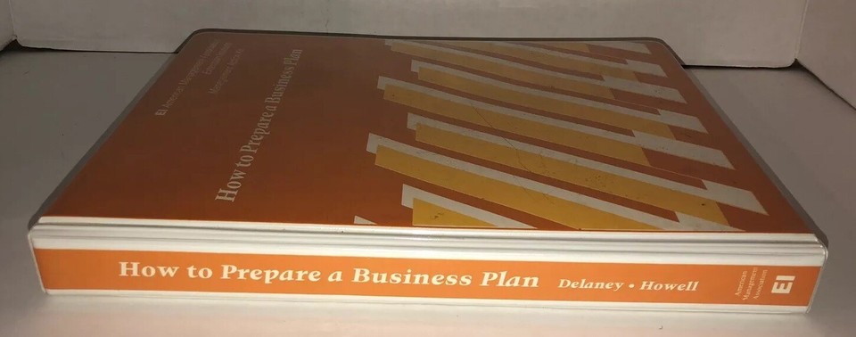 VTG HOW TO PREPARE A BUSINESS PLAN 1983 Delaney Howell Action Kit ...