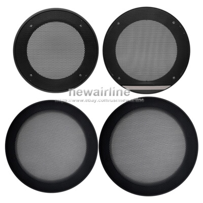 2pcs 4"/5"/6"/6.5" inch Speaker Grill Cover Audio Decorative Circle ...