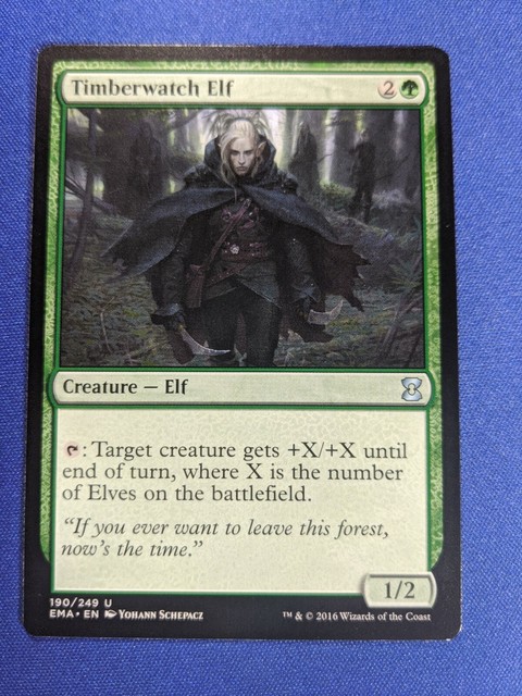 MTG Timberwatch Elf Eternal Masters 190/249 Regular Uncommon for sale ...