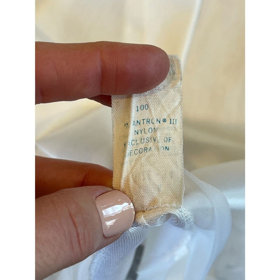 Movie Star Vintage White Full Slip Women's Size 34 Nylon Pin Up Lace ...