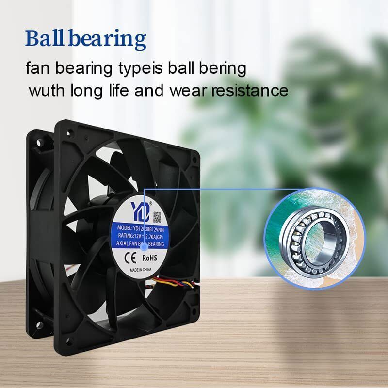 10Pcs X 6500 RPM Cooling Fans Bitmain Antminer S19 L7 L3+ S17 S19j T19 ...