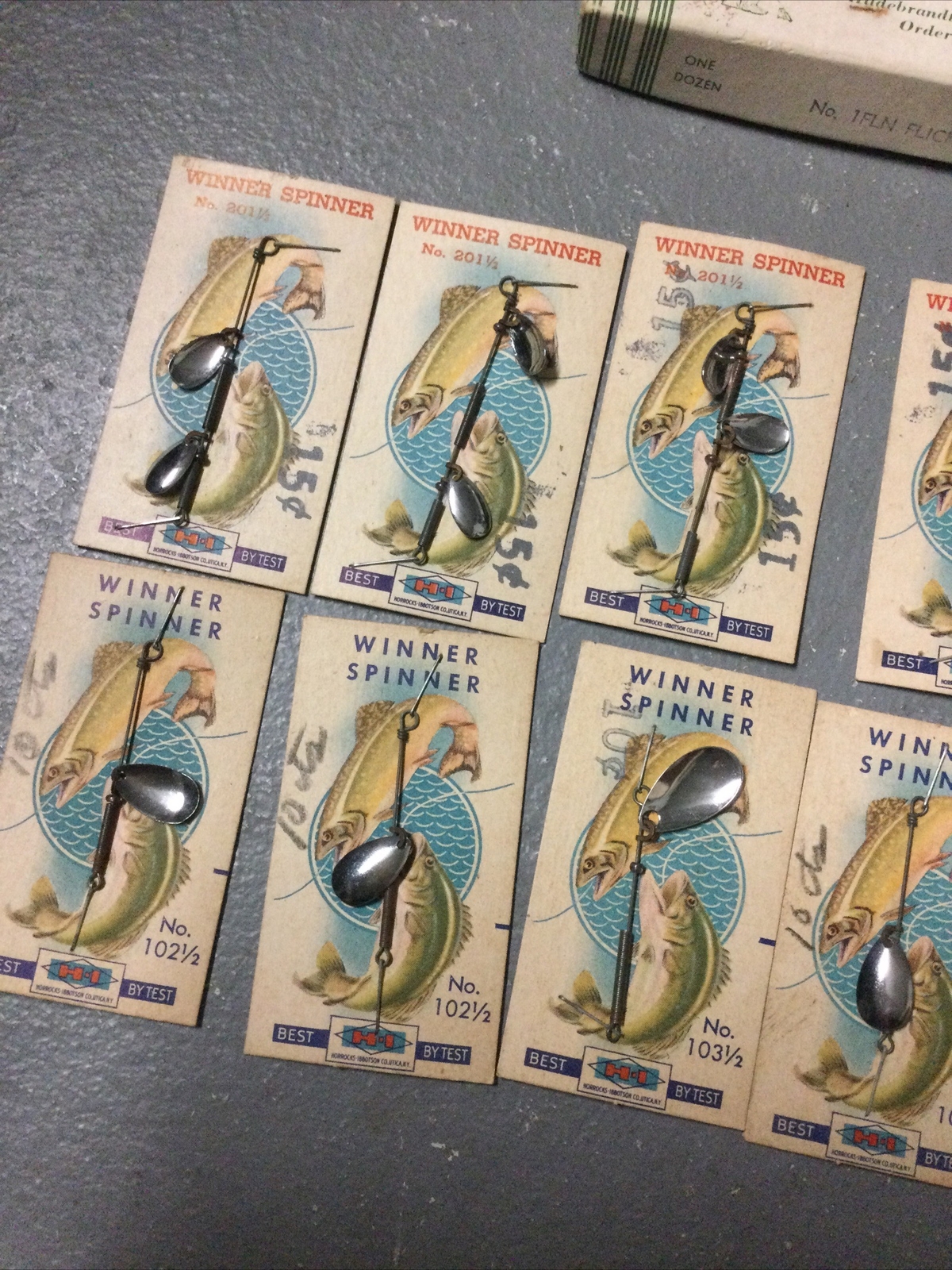 Vintage 1 Dozen Hildebrandt Spinners NOS In Original Master Pack Box | eBay