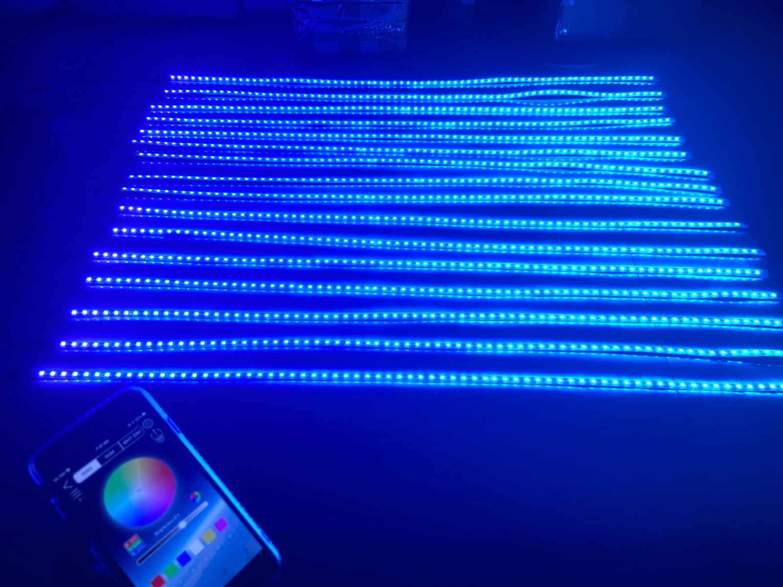 2x 1FT +12x 2FT +2x 4FT Bluetooth CHASING LED Polaris Canam Spyder ...
