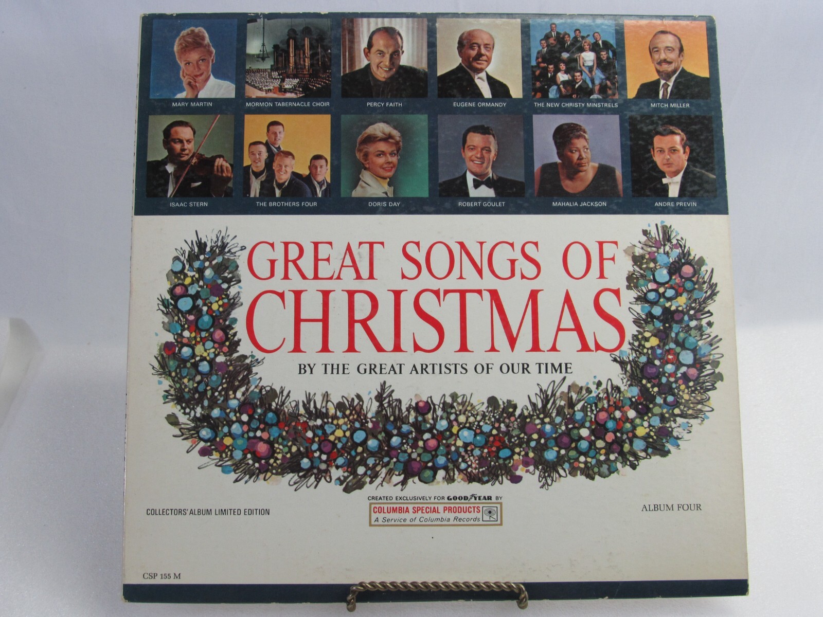 Great Songs Of Christmas Album Four Various Vinyl LP Columbia CSP 155 M ...