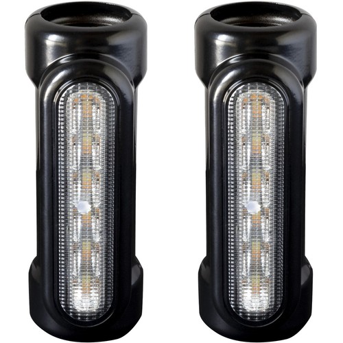 HogWorkz Black Engine Guard/Highway Bar LED Lights - HW307105 | eBay