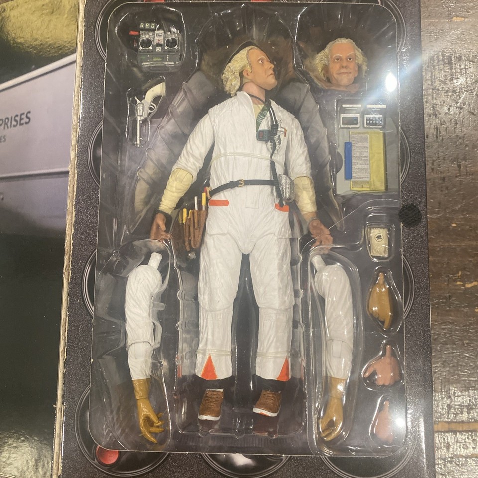NECA Back To The Future Ultimate Doc Brown 7" Action Figure (53620 ...
