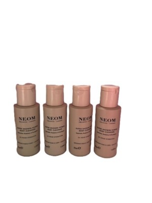 NEOM Super Shower Power Body Cleanser 50ml Mini/Travel Size New x 4 ...