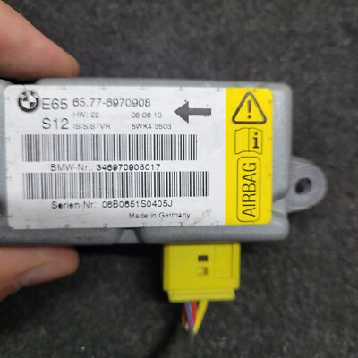 2006-08 BMW E65 E66 750Li Air SRS Control Module Unit 65.77-6970908 | eBay