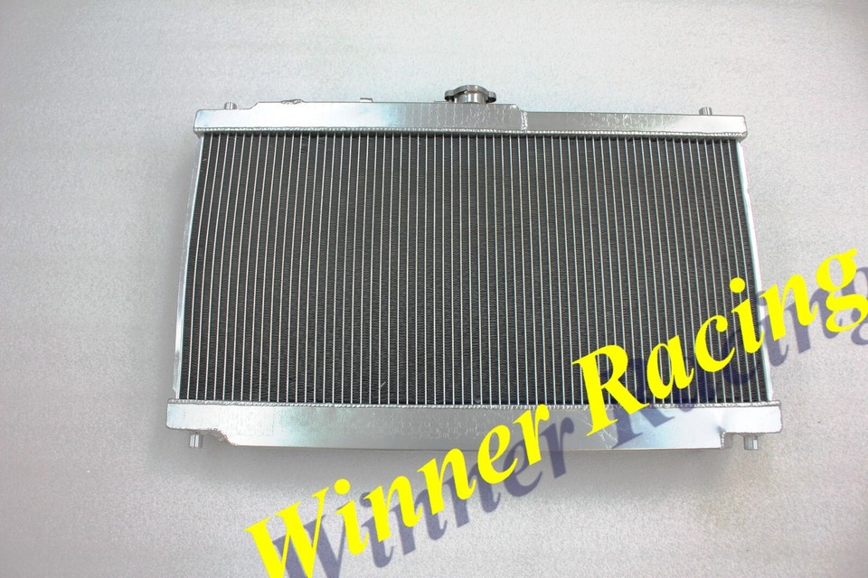 Aluminum Radiator Fit Mazda Miata MX5 MT 1999-2005 NB B6 BP 1.6L 1.8LT ...