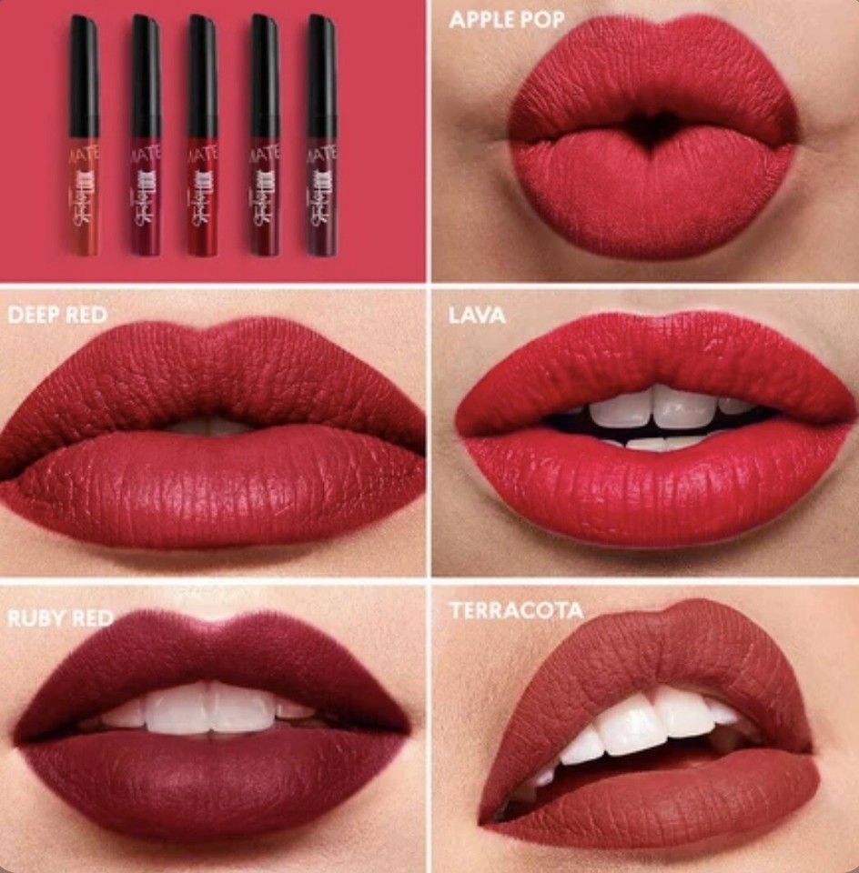 Cyzone Studio Look Liquid Lipstick Intense Color Matte • NO TRANSFER ...