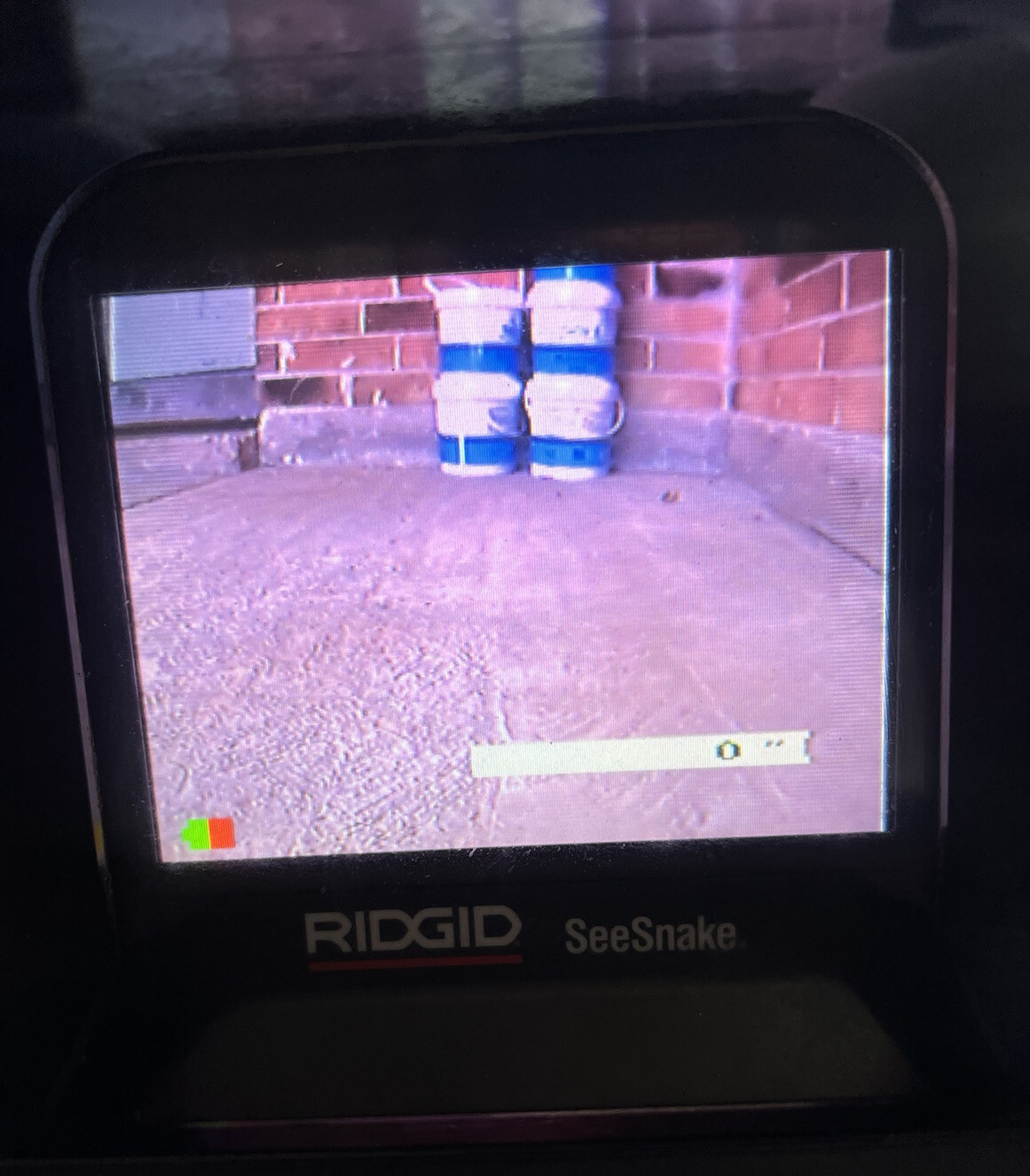 RIDGID COLOR SEESNAKE COMPACT 71RK 85FT./MINI PAK MONITOR SYSTEM (NON ...