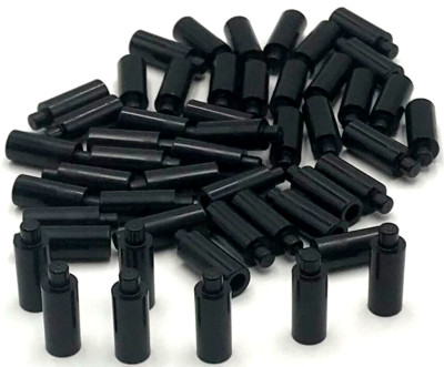 Lego 50 New Black Minifigure Utensil Candle Stick Pieces | eBay
