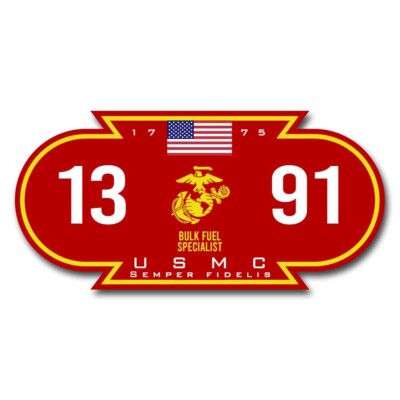 USMC 1391 MOS Decal - USMC Veteran Decal - Marine Corps - Devil Dog 3 ...