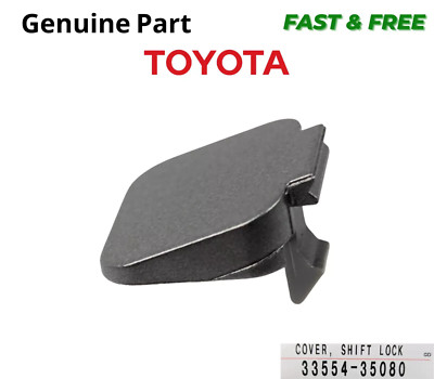 OEM TOYOTA 4RUNNER 03-09 SHIFT LOCK RELEASE OVERRIDE BUTTON COVER 33554 ...