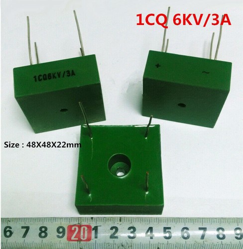 1pc full bridge silicon bridge 1CQ 6KV/ 3A high voltage silicon stack ...