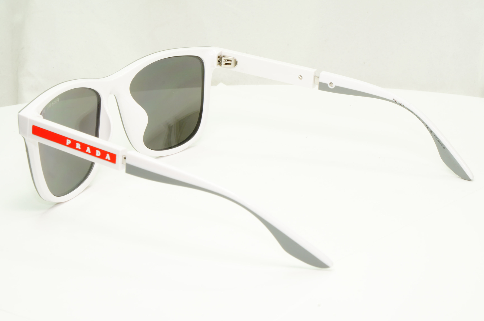 Prada Polarized Mirror Silver Sunglasses Square PS04XS F SPS 04X-F 04S ...