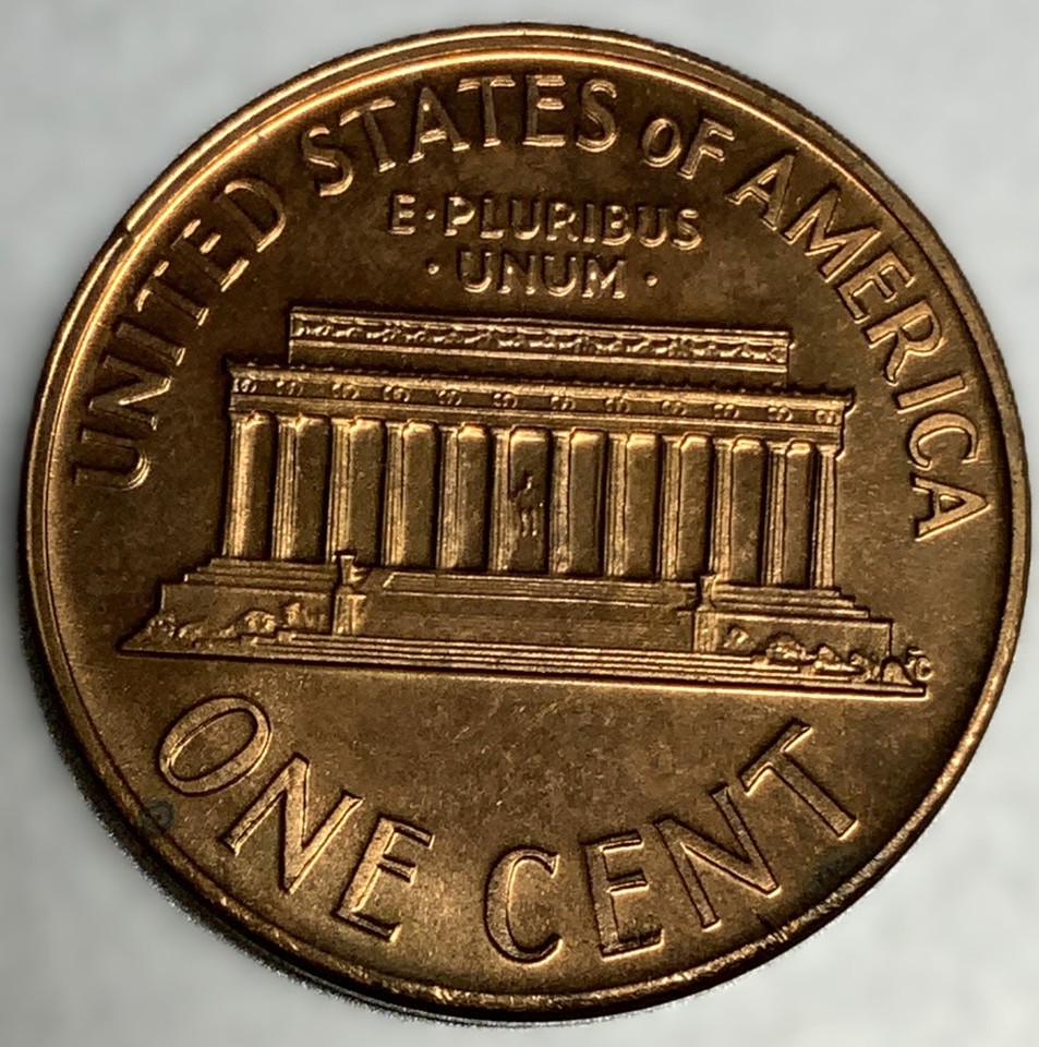 1966 SMS Lincoln Memorial Cent 1c 1966-SMS US Mint Coin Proof Like ...