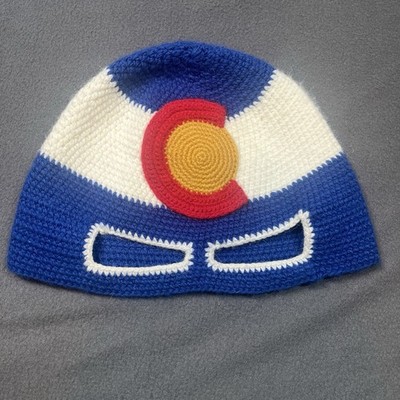 Peruvian Trading Company Hat Beanie Mask Colorado State Flag | eBay