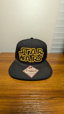 Star Wars SnapBack Hat One Size Fits Most Black Yellow | eBay