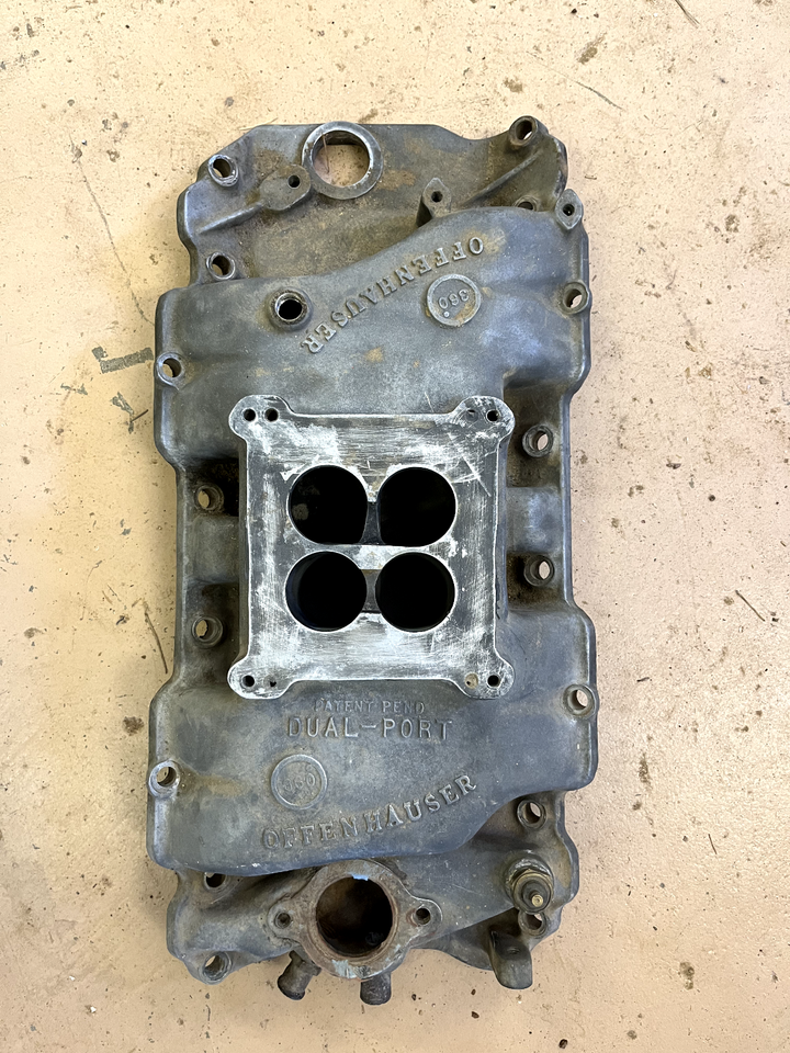 Used 1968 Big Block 427 Chevrolet Corvette Offenhauser Intake Manifold ...