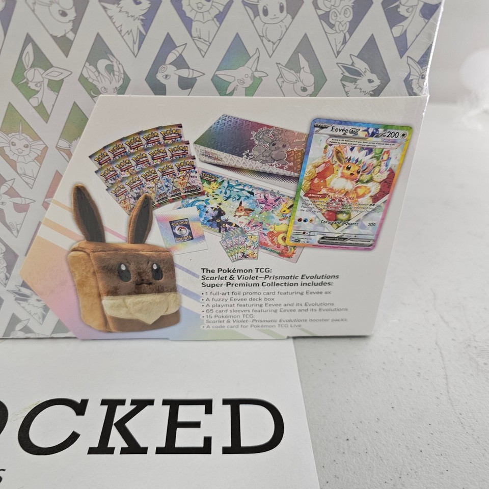 Pokemon TCG: Prismatic Evolutions Super Premium Collection Sealed - SPC ...