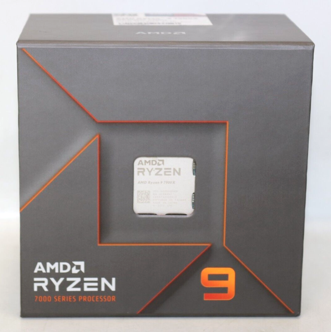 AMD Ryzen 9 7900X AM5 Unlocked Processor (12-Core/LGA1718/AMD Radeon ...