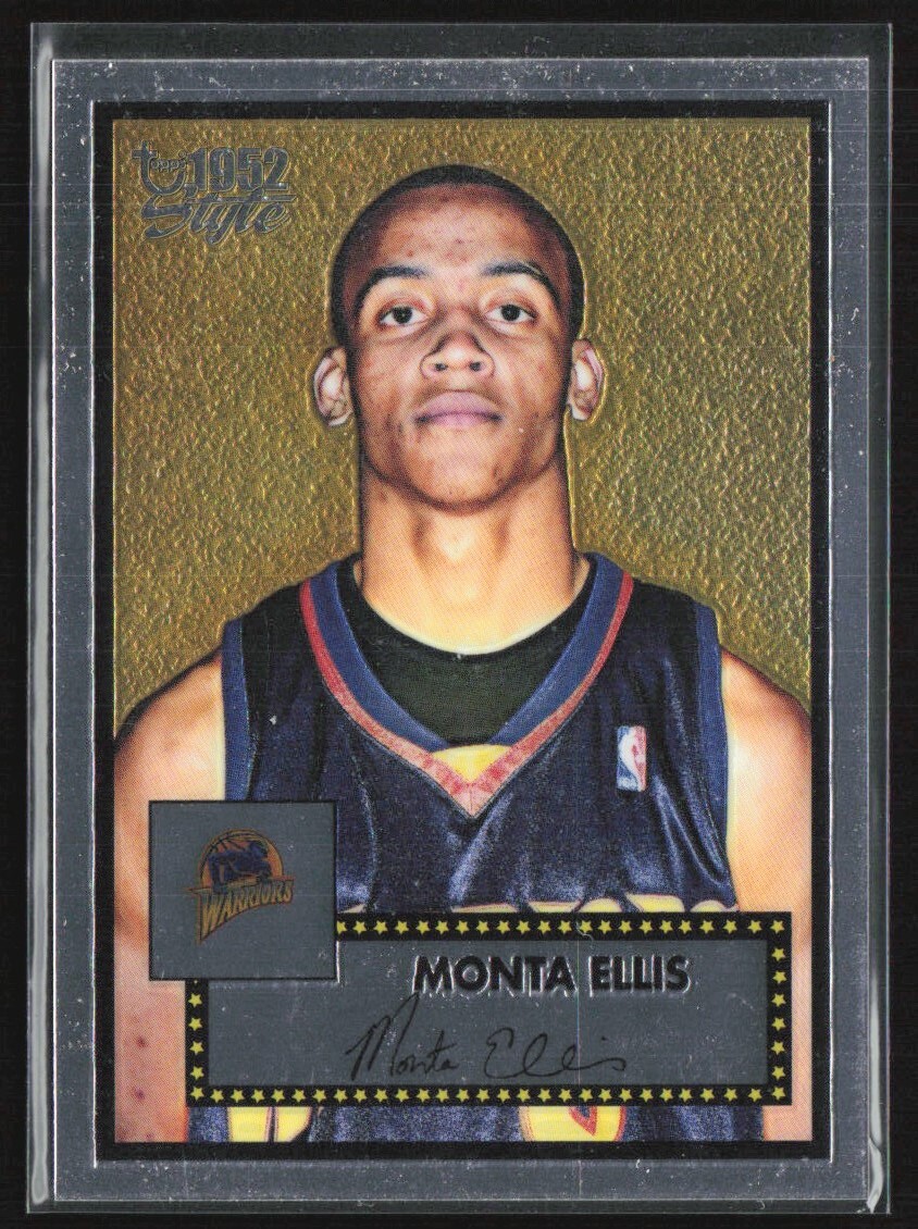 2005-06 Topps 1952 Style - Chrome #146 Monta Ellis /499 (RC) for sale ...