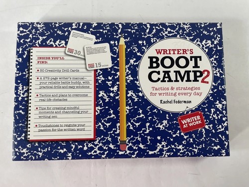 Writers Boot Camp 2 Rachel Federman Tactics And Strategy’s For Writing ...