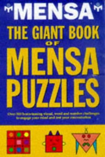 Mensa Giant Puzzle Book - Paperback By Allen, Robert - GOOD | eBay