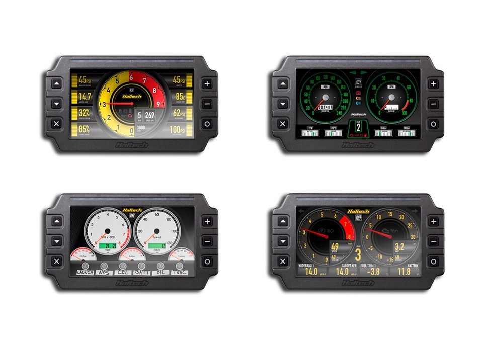 Haltech 7" Inch iC-7 CAN Colour Display Dash for CAN Enabled ECU HT ...