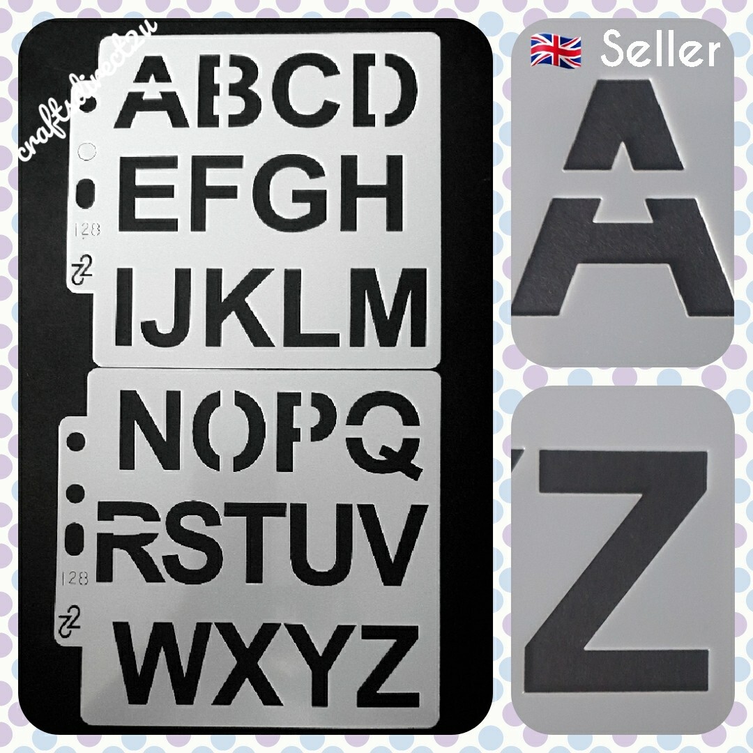 Capital Letter Stencils