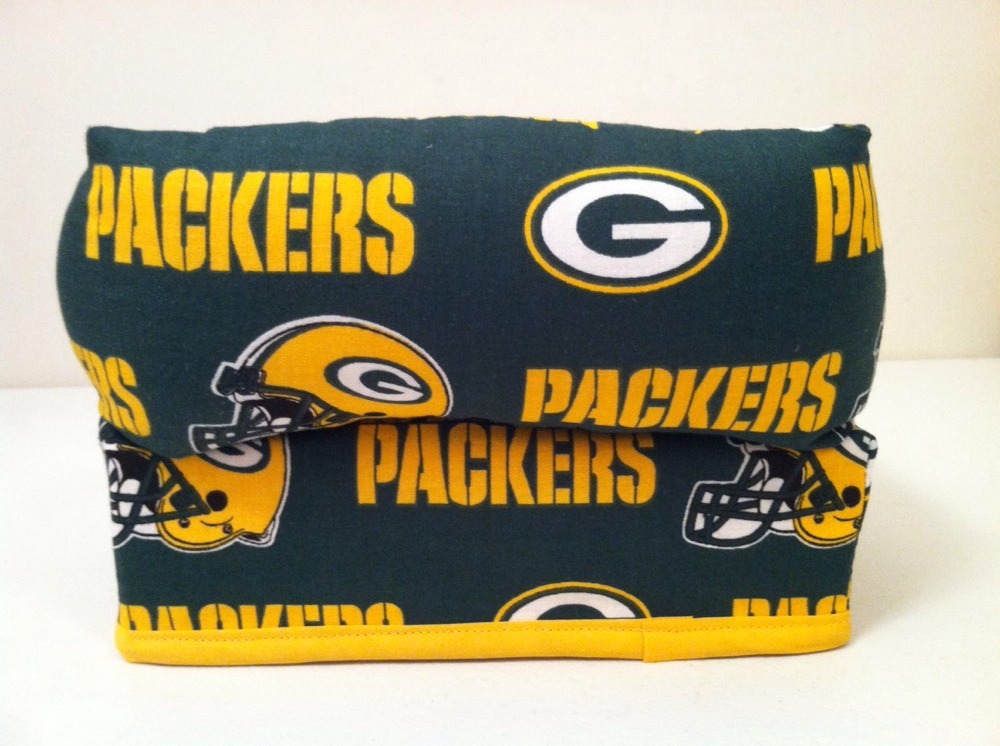NFL Green Bay Packers Tissue Box Cover Handmade | eBay