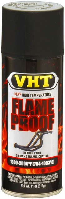 VHT Flameproof Coating Flat Black 11 Oz. Aerosol SP102 for sale online ...