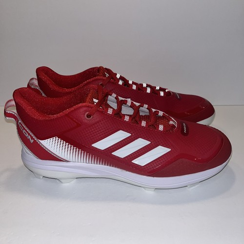 Addidas Icon 7 Team Power Red Mens Baseball Cleats Red Size 9 | eBay