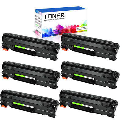 6PK Black CRG137 Toner Cartridge for Canon ImageClass MF237w MF244dw ...