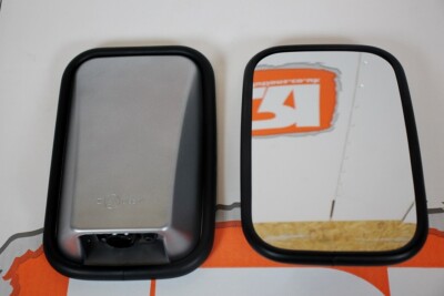 Pair of XS Brunel Grey wing mirrors Fit Land Rover Defender 90 110 TDCI ...