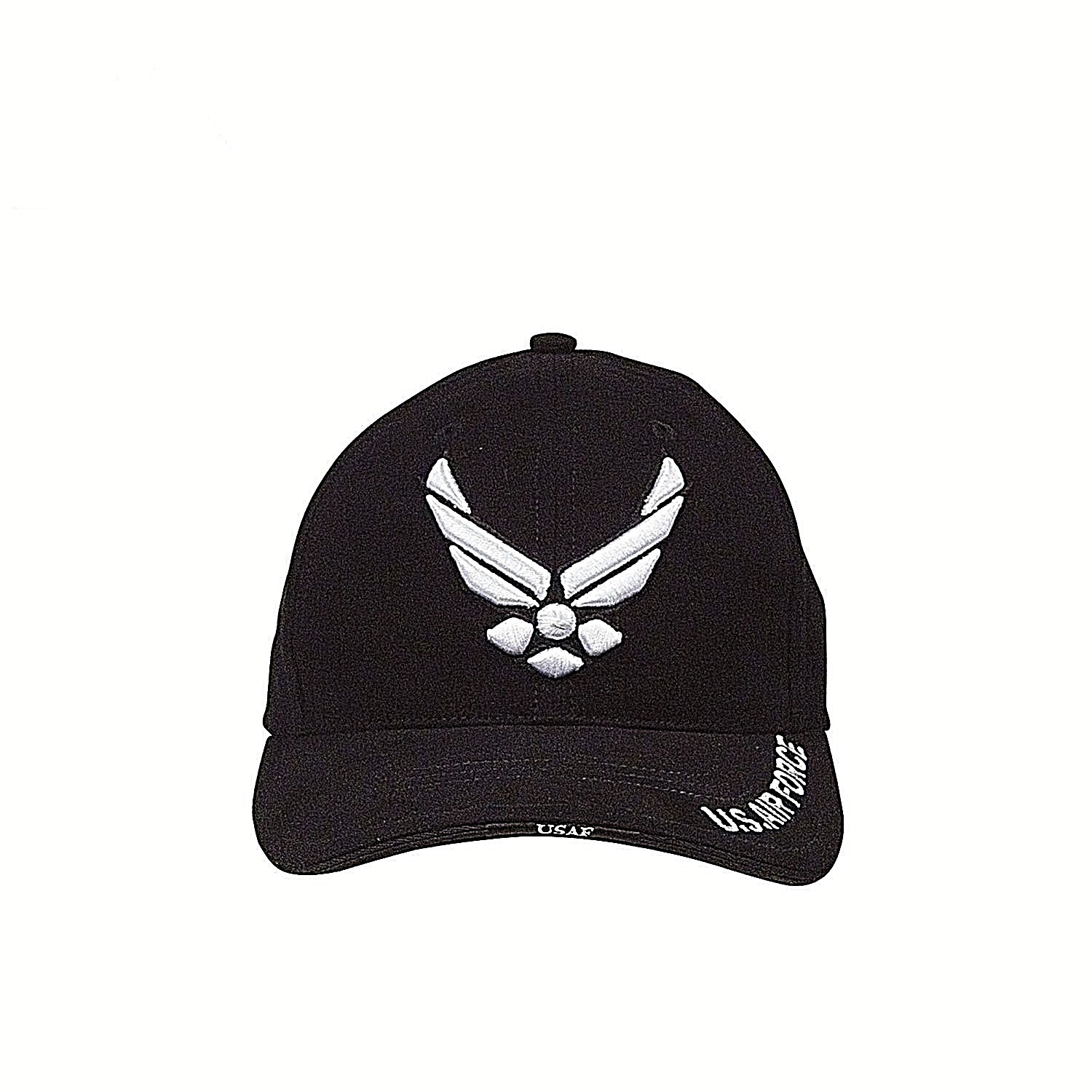 US Air Force ' New Logo ' Wing Insignia Ball Cap Hat USAF Korea Vietnam ...
