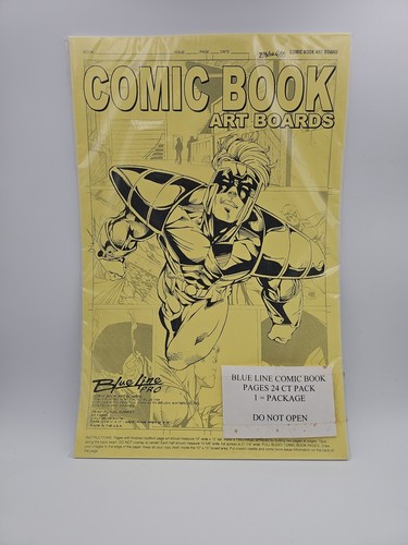 Comic Book Art Boards Paper 11"x17" By Blue Line Pro 24 Sheets | eBay