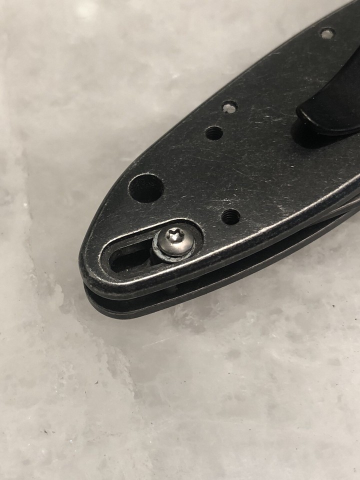 Stainless Safety Lock Screw For Kershaw Leek 1660 Chive 1600 Scallion ...