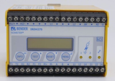 Bender IRDH275-427 Isometer Insulation Monitor (OEM/Genuine) | eBay