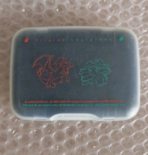 Charizard & Venusaur GBA Cartridge Game Case Pokemon Center Fire Red ...