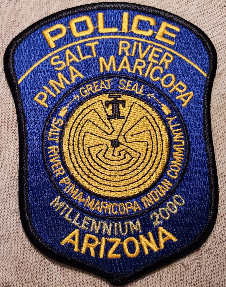 AZ Salt River Pima-Maricopa Tribe Arizona Millennium 2000 Police Patch ...