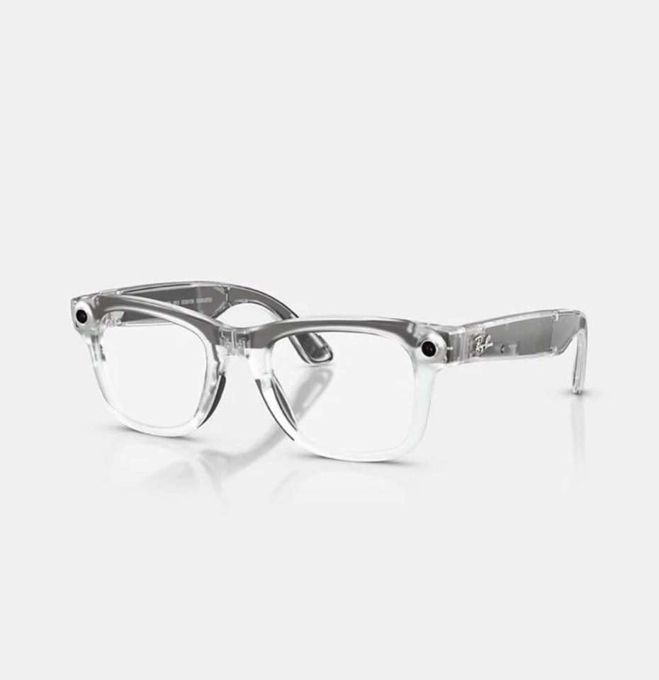 RayBan Meta Wayfarer Gen-2 LIMITED EDITION Smart Glasses Clear/Ruby ...