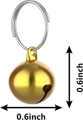 24 Sets of Cat Bells for Cat and Dog Collar Pendant Pet Bell Pet ...