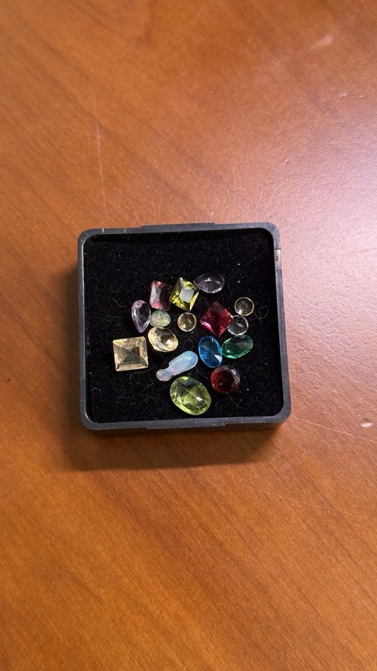 Natural Gemstone Parcel Lot – 7.4 CT Loose Mixed Faceted Gems | eBay