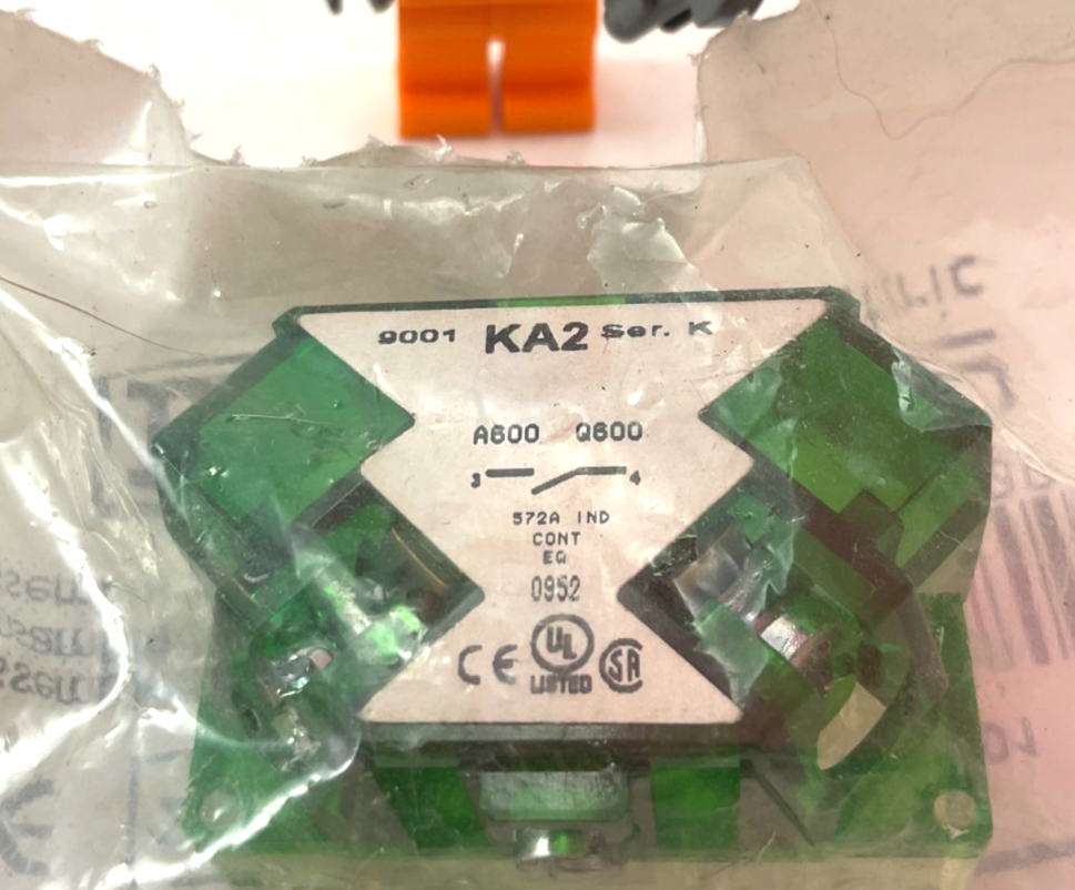 9001-KA2 Square D *NOS* Contact Block 88001 Ser K. Green (LOT OF 5) | eBay