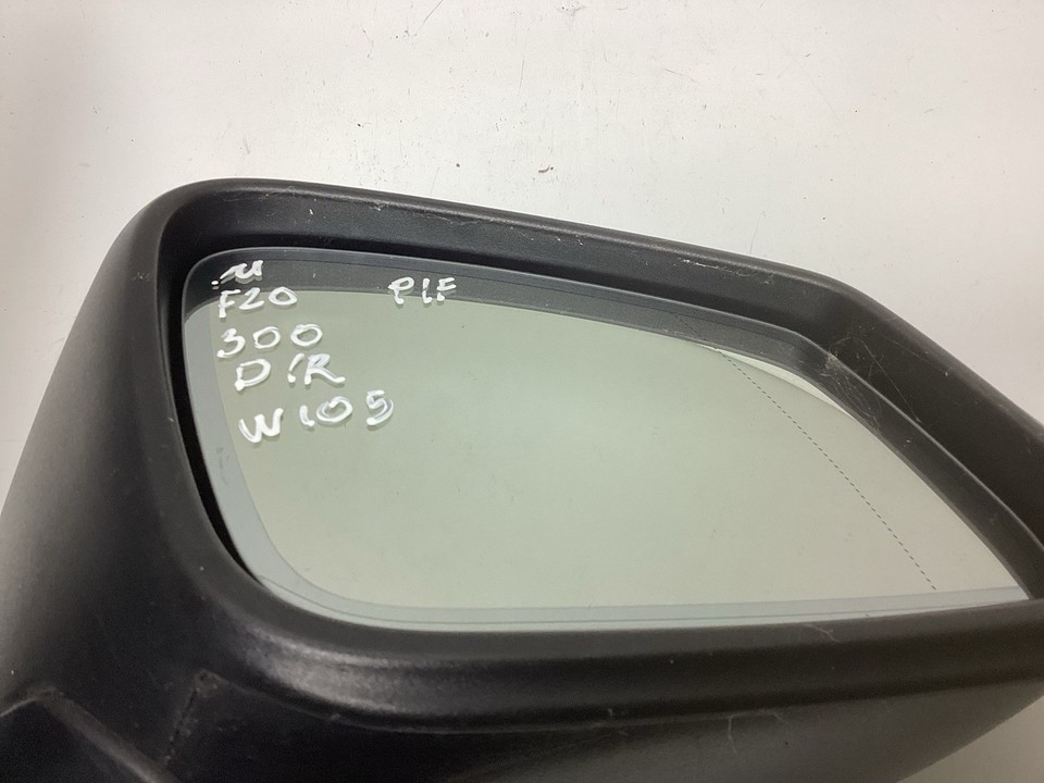 BMW 1 SERIES F20 5 DOOR SPORT SE MIRROR DRIVER RIGHT POWER FOLD MATT ...