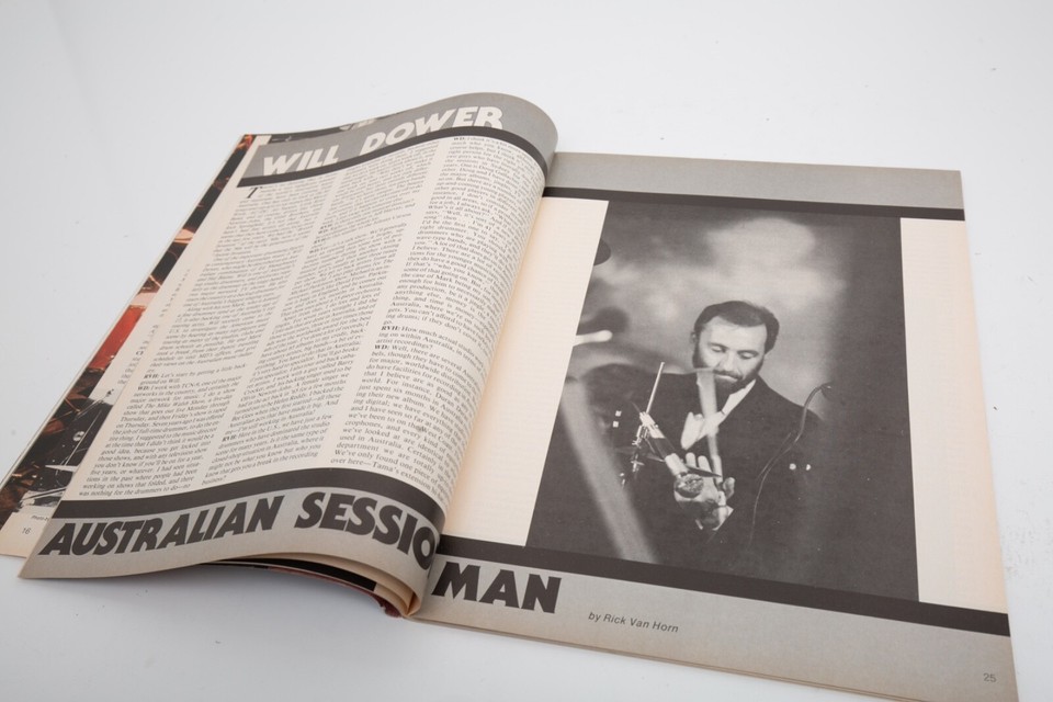 Modern Drummer Magazine August 1984 Levon Helm Thommy Price Bob Moses ...